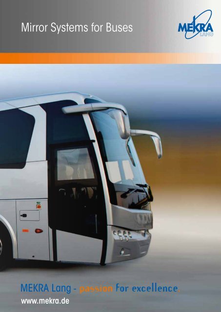 Mirror Systems for Buses - MEKRA Lang