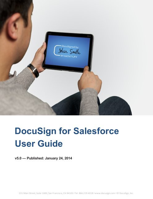 DocuSign for Salesforce User Guide