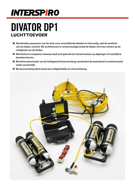 DIVATOR DP1 - Interspiro