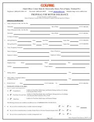 MOTOR THEFT CLAIM FORM - Colfire