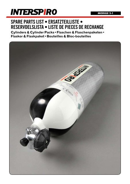 CyLINdER PACk 326.7 m18 - Interspiro