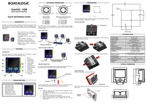 VSM Quick Guide.pdf - Datasensor