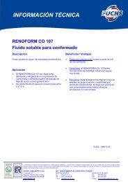 renoform ubo 377/9 - fuchs lubricantes
