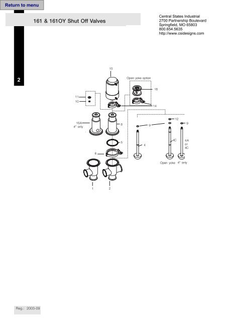 161 & 171 Valves - Csidesigns.com