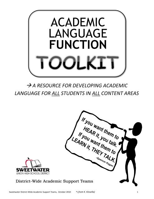 Academic-Language-Functions-toolkit