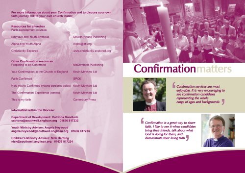 Confirmation Leaflet.qxp - Diocese of Southwell & Nottingham