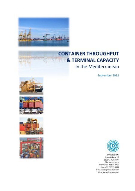 CONTAINER THROUGHPUT & TERMINAL CAPACITY ...