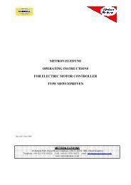 Diesel Engine Fire Pump Controller Type EFP ... - Metron Eledyne