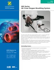 894 Series Portable Oxygen System - AVOX Systems, Inc.