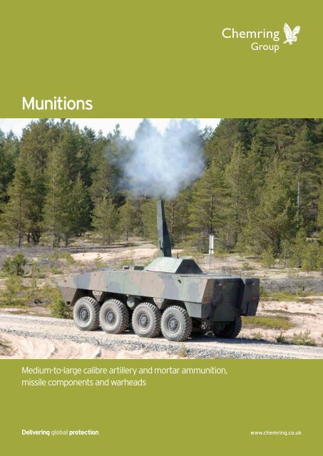 Munitions - Chemring Group PLC