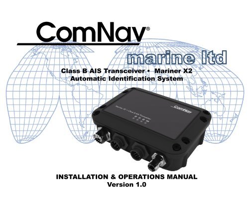 Mariner X2 Installation and Operation Manual - ComNav