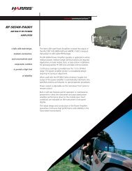 RF-5800H-V006 20 Watt HF/VHF Vehicular - Harris RF ...