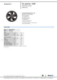 Data sheet [PDF] - ebm-papst