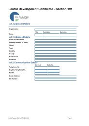 Attendance Sheet PDF - Planning Portal