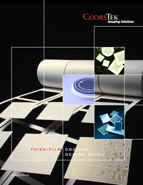 Substrates, Thick-Film Coating Design Guide - CoorsTek