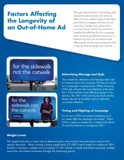 Factors Affecting Ad Longevity