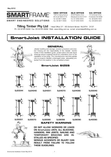 iLevel Trus Joist Commercial TJI Joist Installation Guide