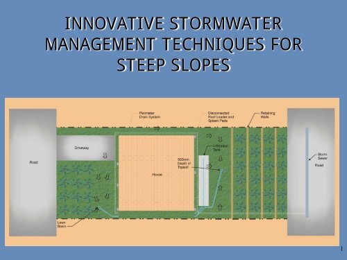 innovative stormwater management techniques for steep slopes