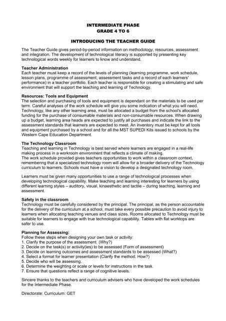 INTERMEDIATE PHASE GRADE