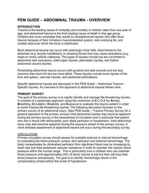 PEM-Guide-Abdominal-Trauma-Overview