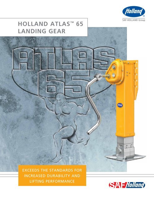 HOLLAND ATLASâ ¢ 65 LANDING GEAR - saf-holland