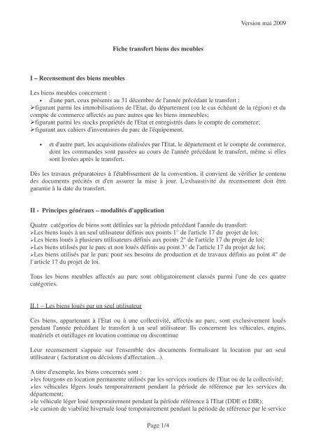 Fiche transfert biens des meubles - Cfdt-ufeem.org