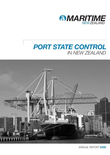 Port State Control annual report: 2008 - Maritime New Zealand