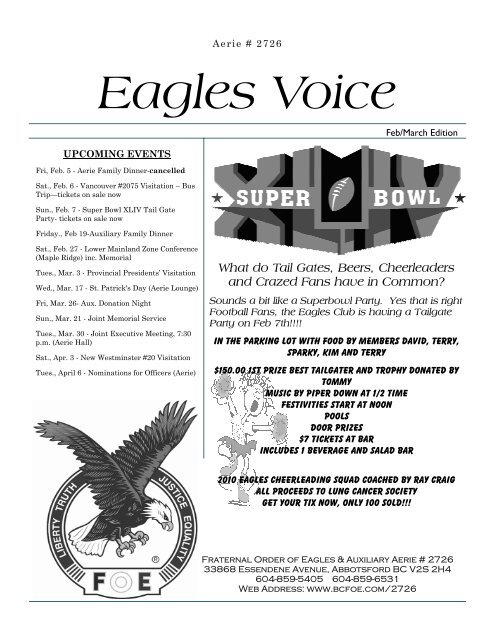 New Format.pub - Fraternal Order of Eagles