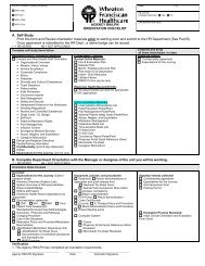 Agency PCA-CNA-Tech orientation checklist - Wheaton Franciscan ...
