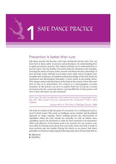 Safe dance practice - Hodder Education