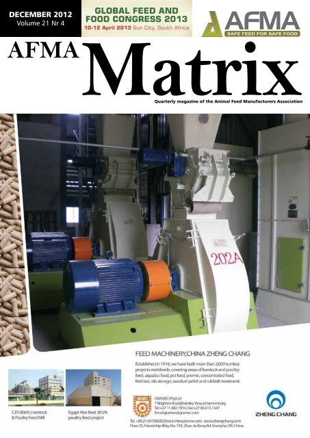 December 2012 - AFMA
