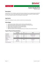Syntilo 9913 - Castrol TDS