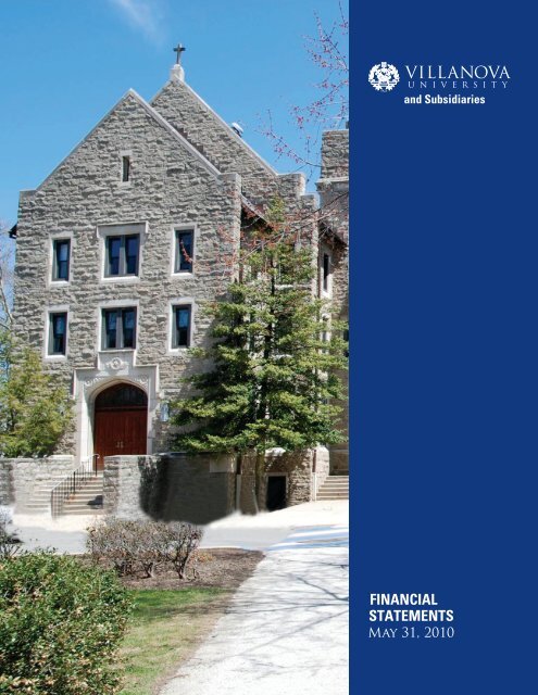 FINANCIAL STATEMENTS - Villanova University