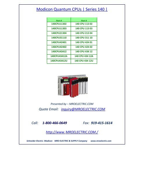 Modicon 140 CPU 113 04 PLC 140CPU11304 CPU Processor ...