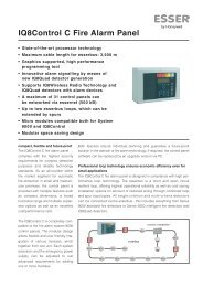 IQ8Control M Fire Alarm Panel - IES