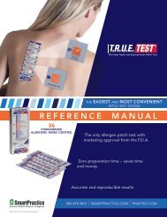 Dermatitis and Eczema - T.R.U.E. Test