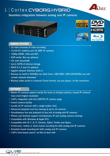 Qvis Logo QVIS OYN X EAGLE CCTV Camera