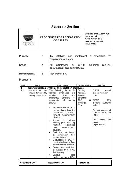 Manual - Central Pollution Control Board
