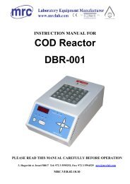 COD Reactor Model 45600 & THM Reactor Model 49100 ... - hawqi