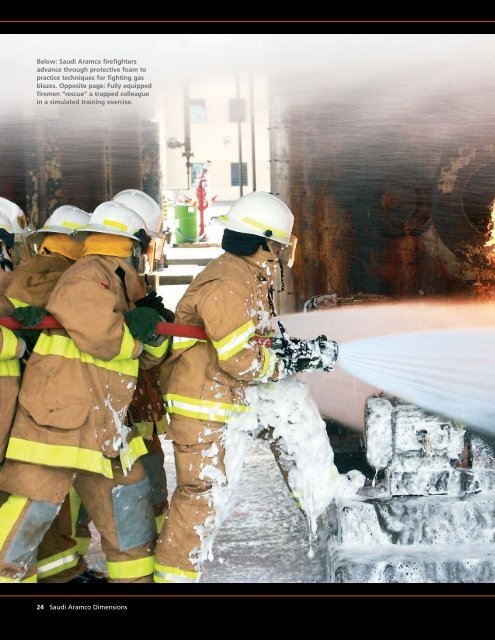 Company's fire tranings second to nono - Saudi Aramco