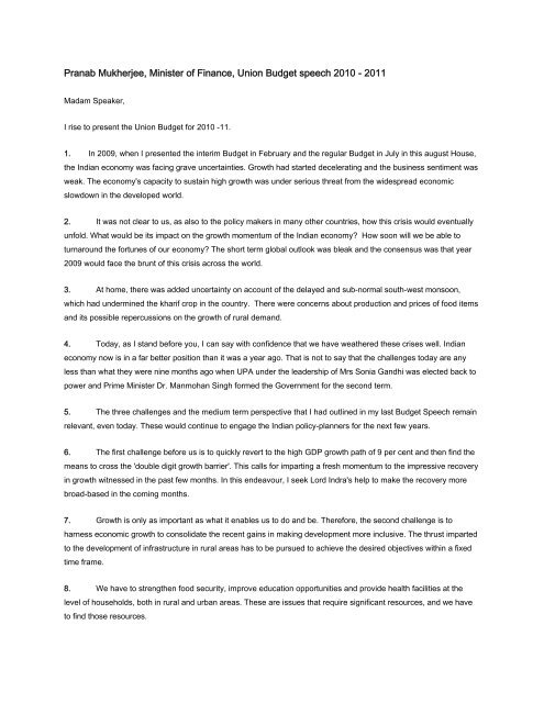 Speech - TNAU Agritech Portal