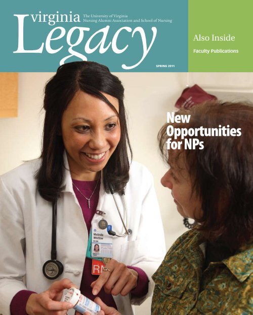 New Opportunities for NPs - School of Nursing - University of Virginia