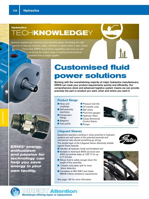 Customised fluid power solutions - Eriks UK