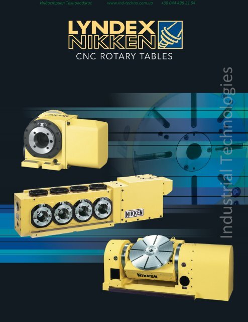 Nikken Rotary Table Flyer - Industrial Technologies