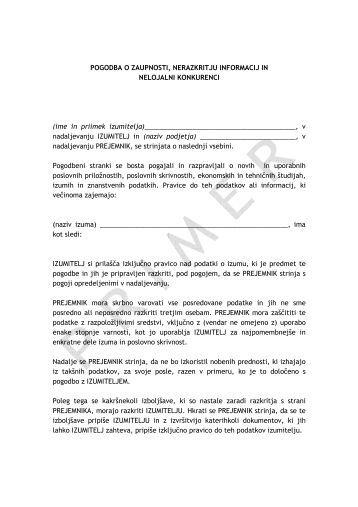 Pogodba o sodelovanju