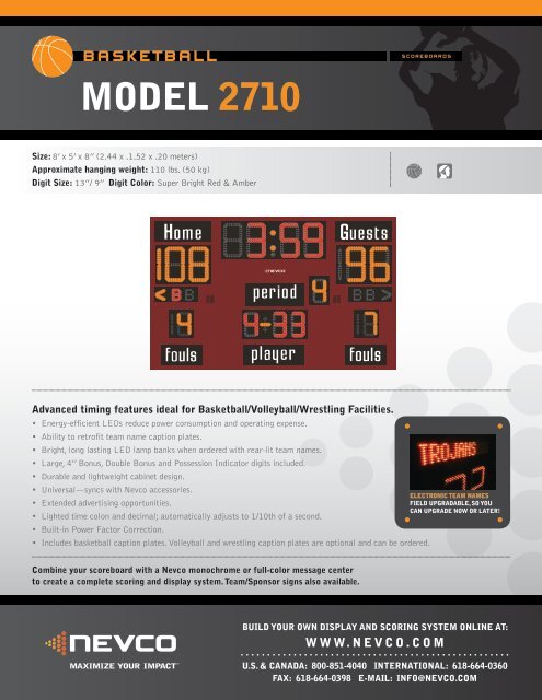 MODEL 2710 - Nevco