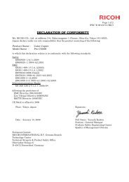 DECLARATION OF CONFORMITY