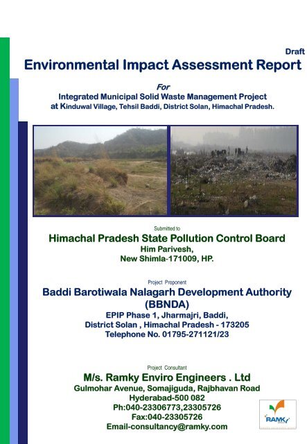 Environmental Impact Assessment Report - HP State Pollution ...