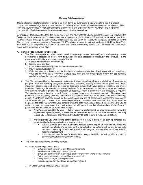 Geek Squad Black Tie Protection Plan