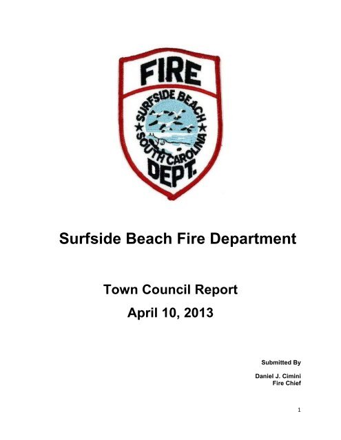 Surfside Beach Fire Run Report